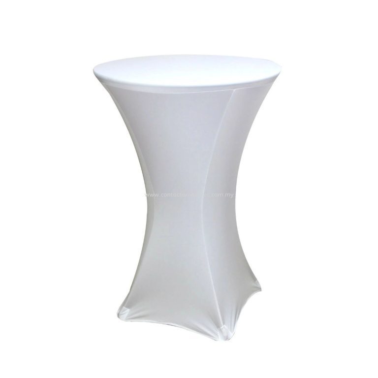 Rent Spandex Cocktail Table | Areum Event Planner Malaysia